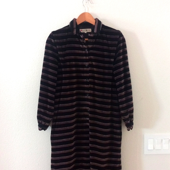 Liberty House | Dresses | Vintage Liberty House Velour Dress | Poshmark